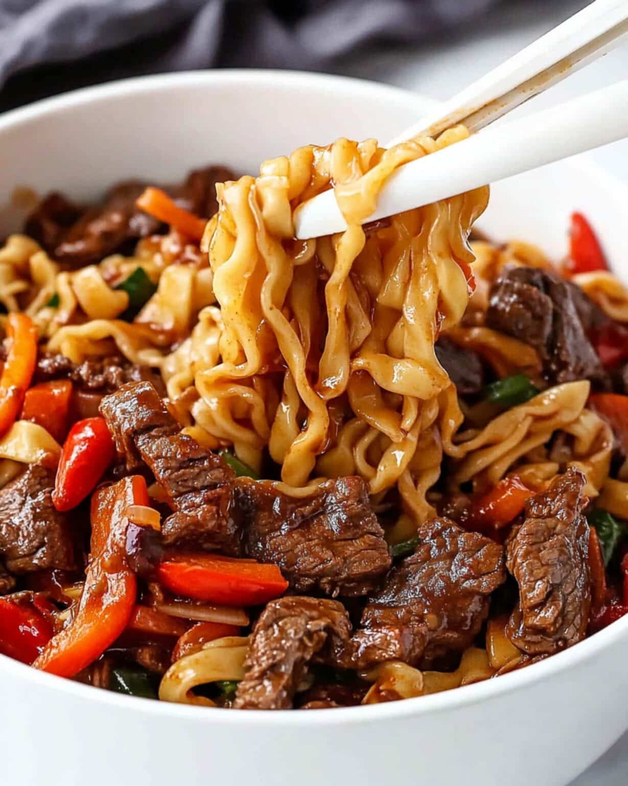 Spicy Beef Noodles Recipe - Evelynseats