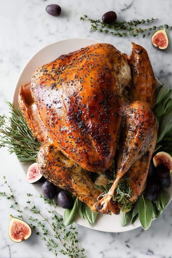 Garlic Butter Roasted Turkey: Juicy & Flavorful Main Dish