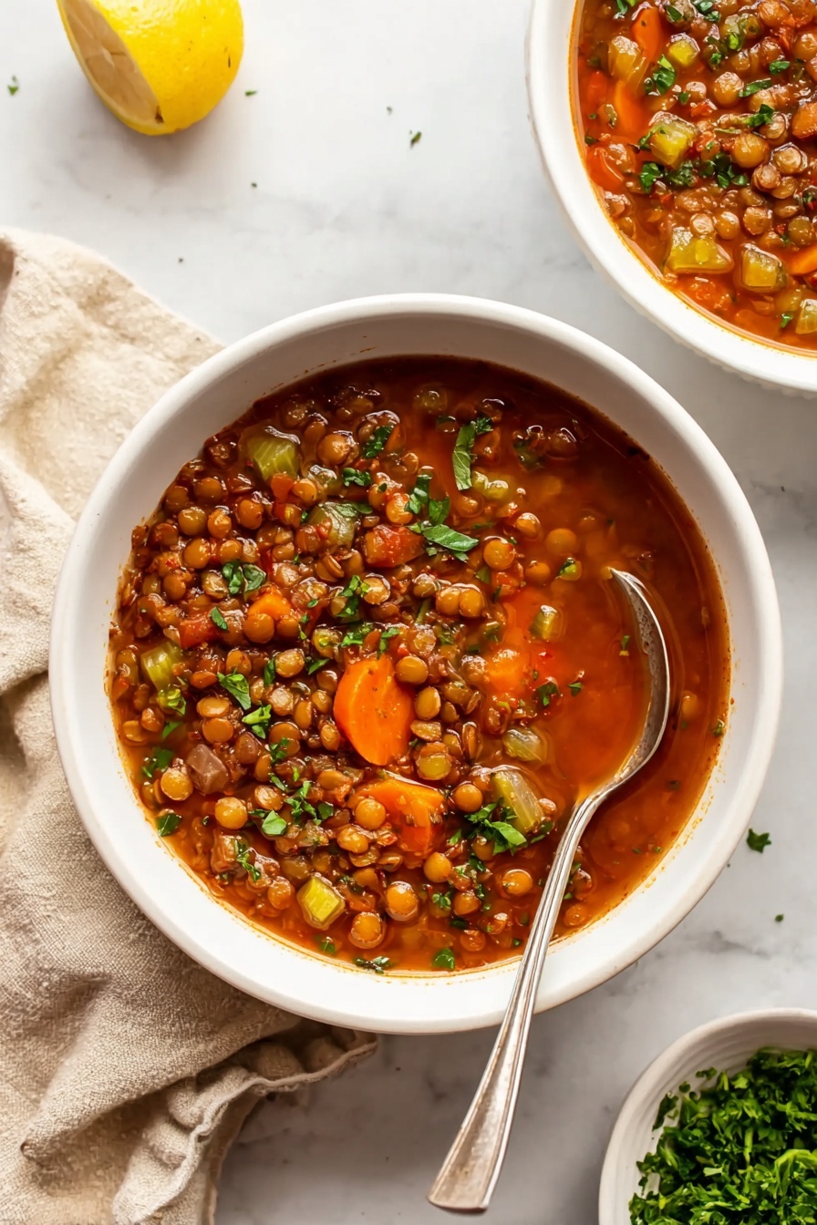 Healthy Lentil Soup: Cozy & Nutritious Comfort in a Bowl