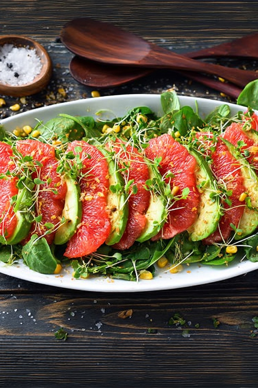 Grapefruit and Avocado Salad – Bright, Fresh & Delicious