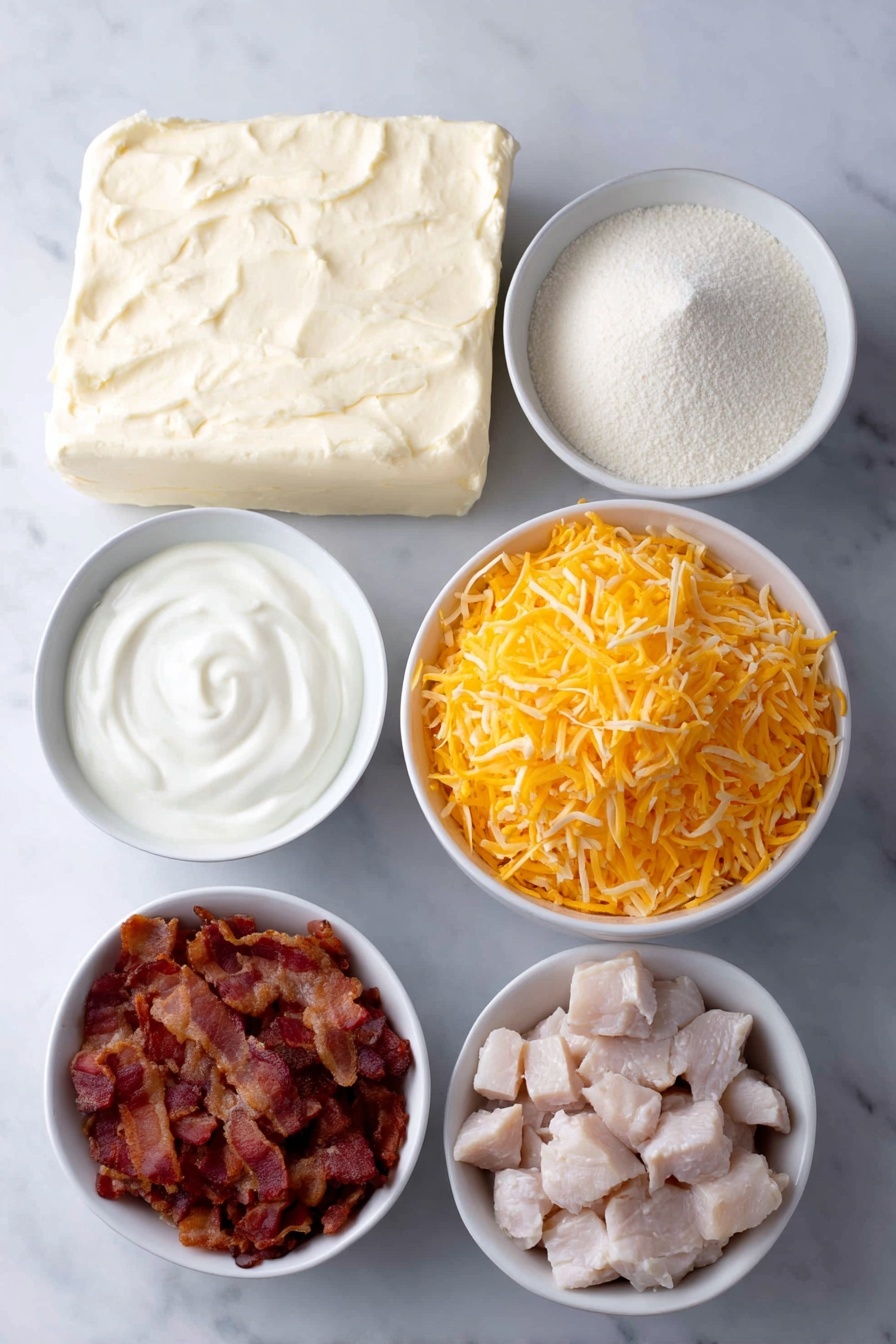 Crack Chicken Dip: Irresistibly Creamy & Cheesy Party Favorite